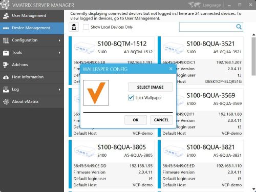 vMatrix 2.3.6 is released with customized wallpaper function and major ...