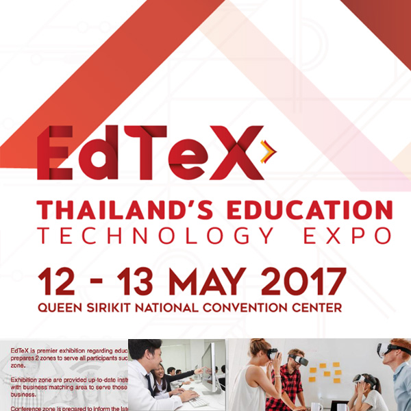 Join us at the EdTeX Bangkok Thailand 12-13th May 2017 Stand 19-20 - vCloudPoint